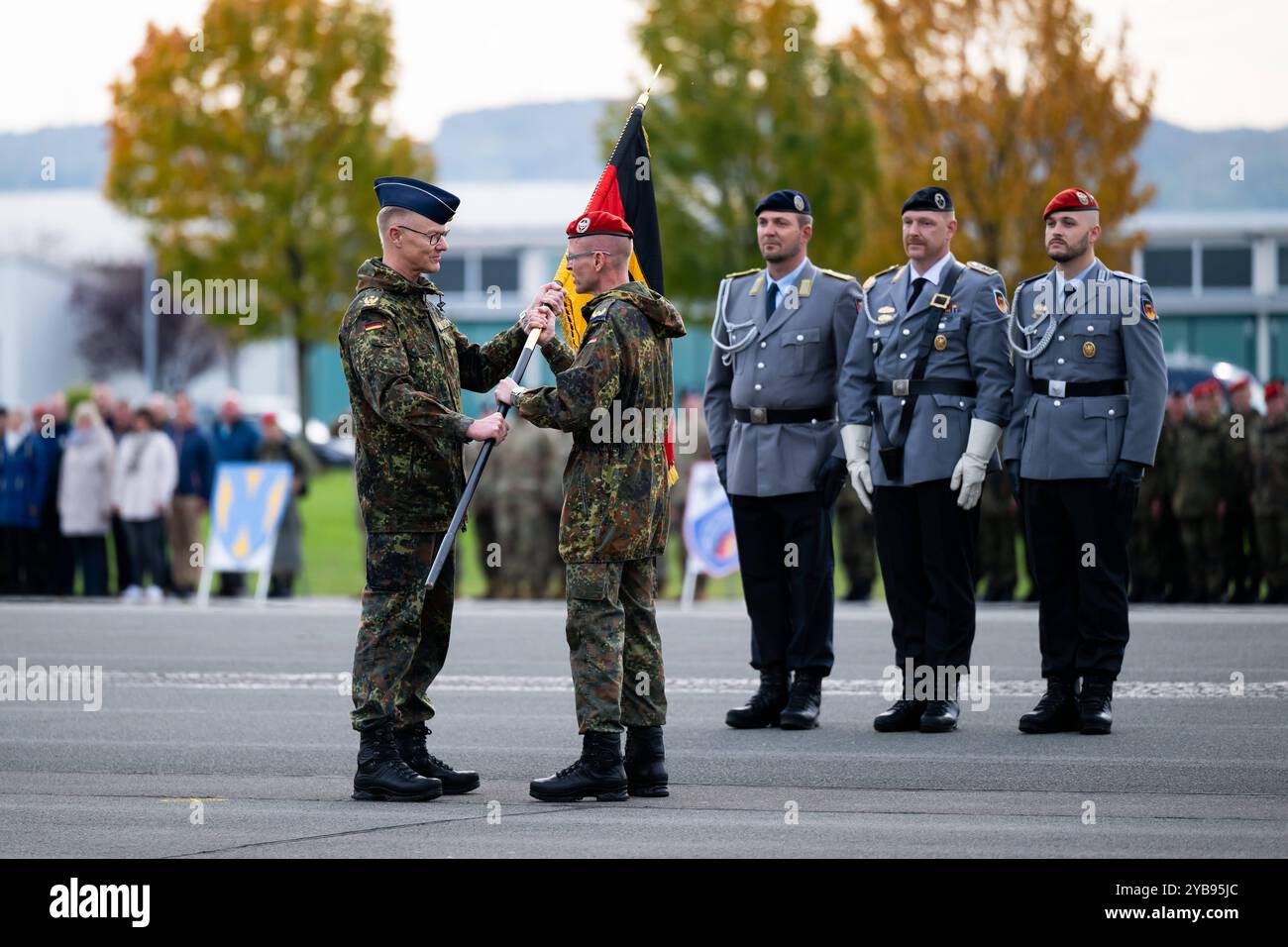 ÜBERGABE KOMMANDO DES BUNDESWEHR LOGISTIKKOMMANDOS IN ERFURT 17/10/2024 ...