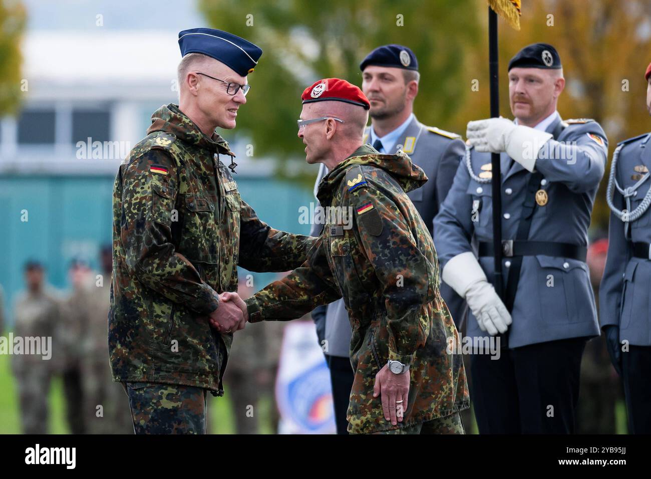 ÜBERGABE KOMMANDO DES BUNDESWEHR LOGISTIKKOMMANDOS IN ERFURT 17/10/2024 ...