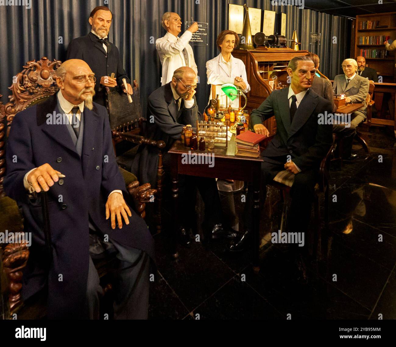 Jose de Echegaray, Louis Pasteur, Santiago Ramon, Severo Ochoa ...