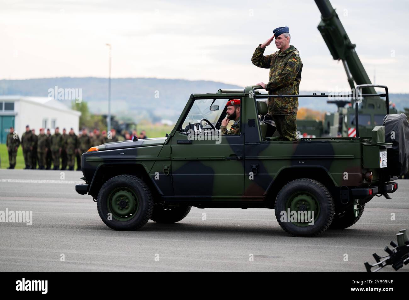 ÜBERGABE KOMMANDO DES BUNDESWEHR LOGISTIKKOMMANDOS IN ERFURT 17/10/2024 ...