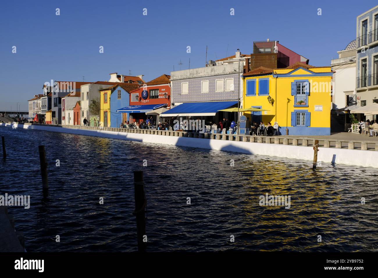 Aveiro town center, Portugal Stock Photo - Alamy