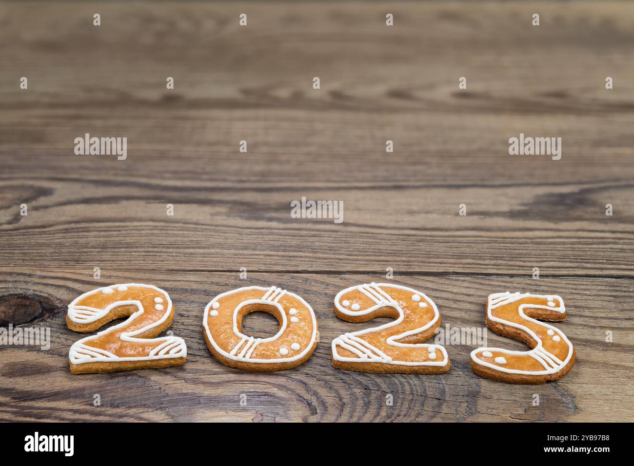 Aromatic handmade cookies decorated by sweet white frosting baked of ...
