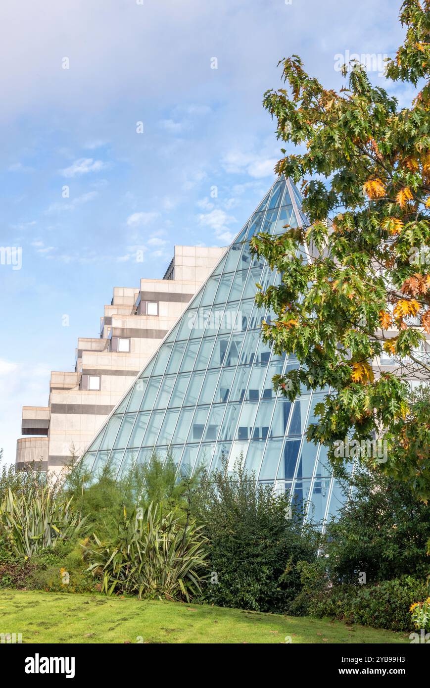 Leonardo royal Grand harbour hotel glass pyramid shaped building on ...