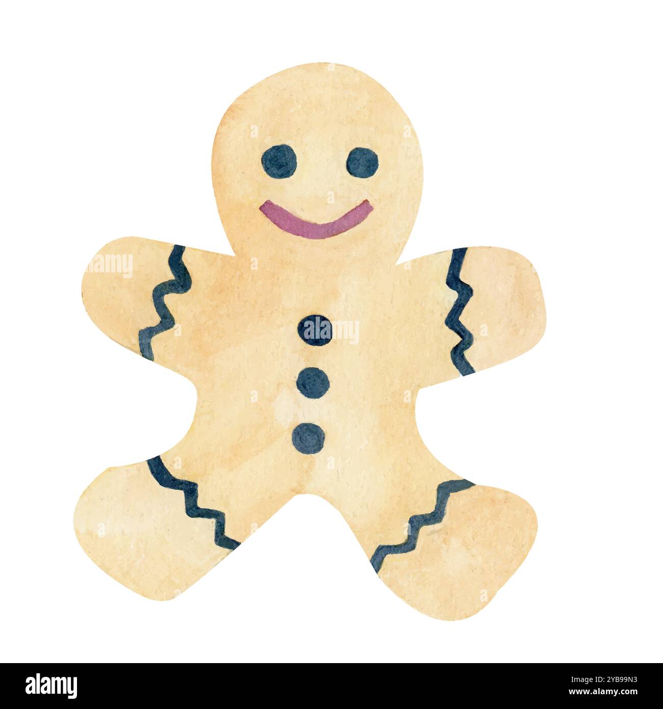 Gingerbread cookies decorations Stock Vector Images - Alamy