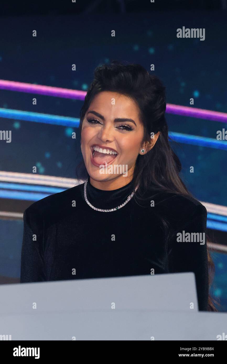 Mexico City, Mexico. 16th Oct, 2024. Marisol González speaking during a ...