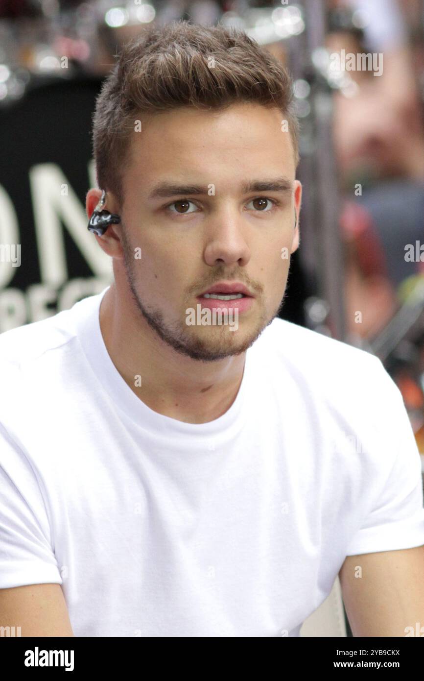 Liam Payne of One Direction performs on the NBC 'Today Show' in New ...