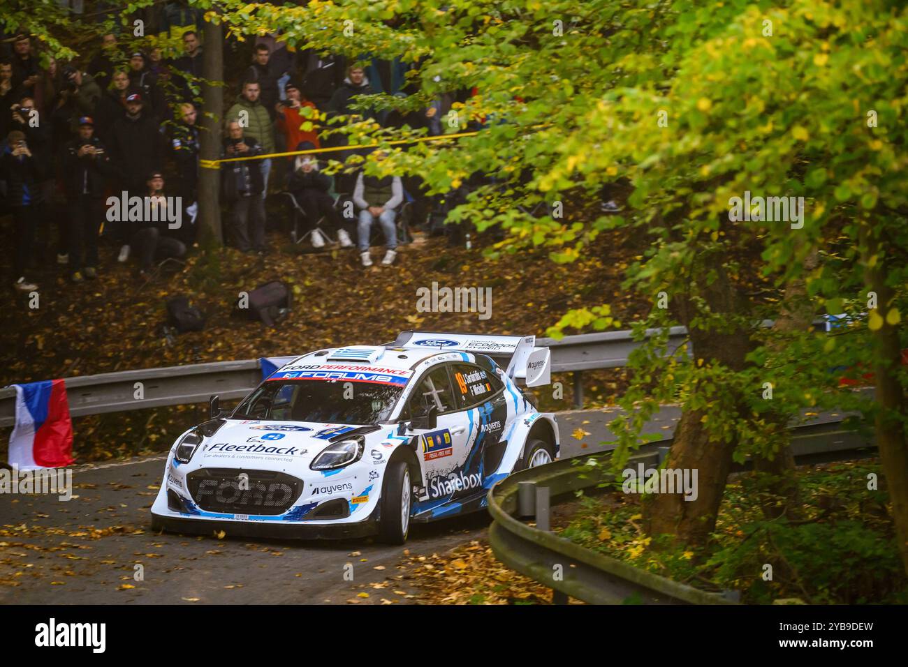 , They Face1st The Day Of The Race During, Fia World Rally Championship ...