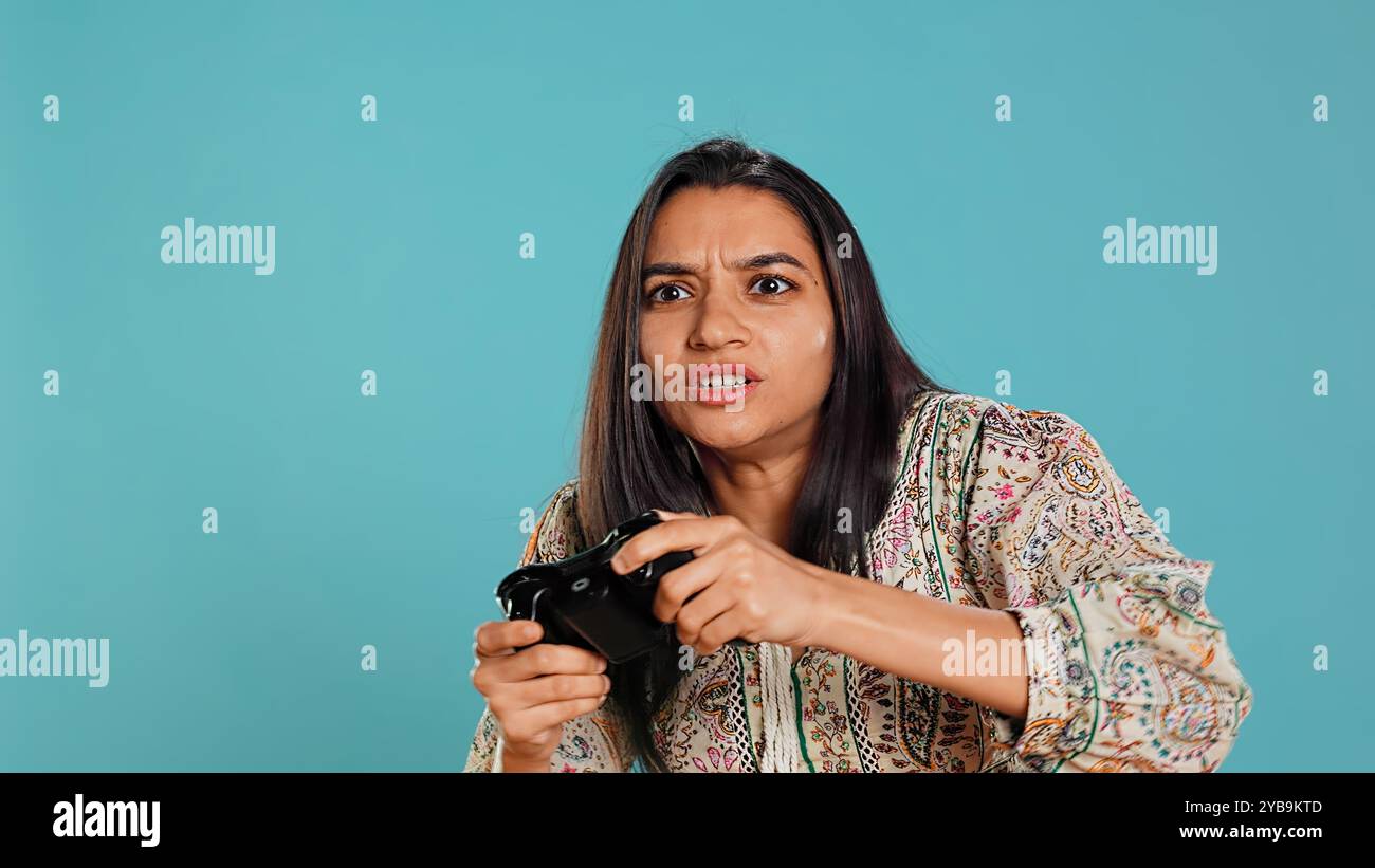 Gamer annoyed after losing online multiplayer videogame, being defeated ...