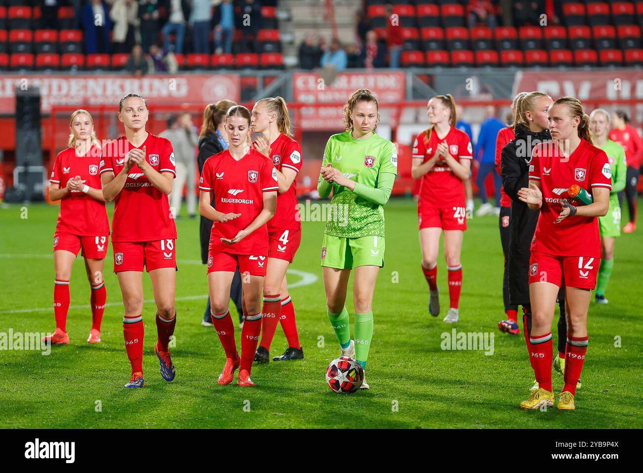 Enschede, Netherlands. 17th Oct, 2024. ENSCHEDE, Stadium De Grolsch Veste, 17-10-2024, season ...