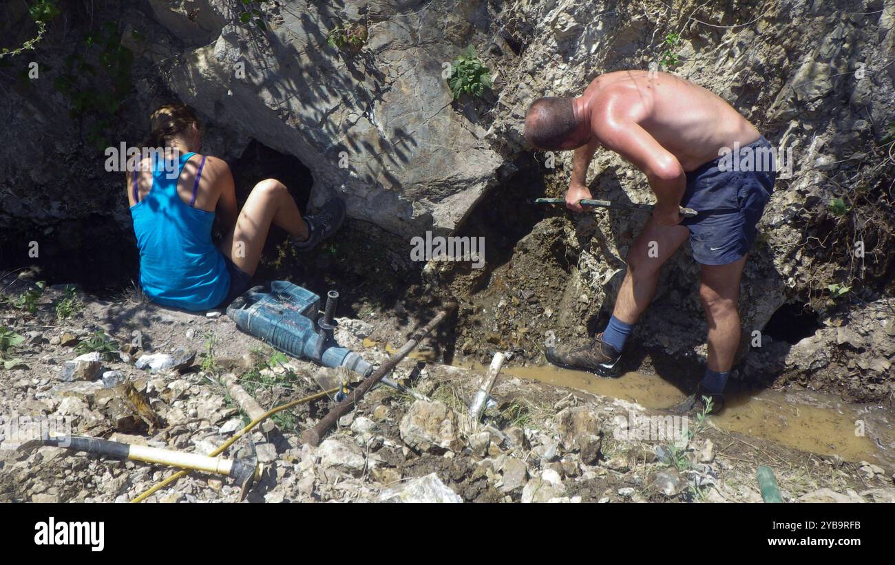 renaturation or ecological restoration by architecture in damaged or ...