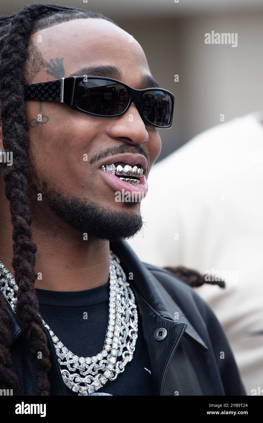 October 17, 2024: Quavo American rapper at the Formula 1 Pirelli United ...