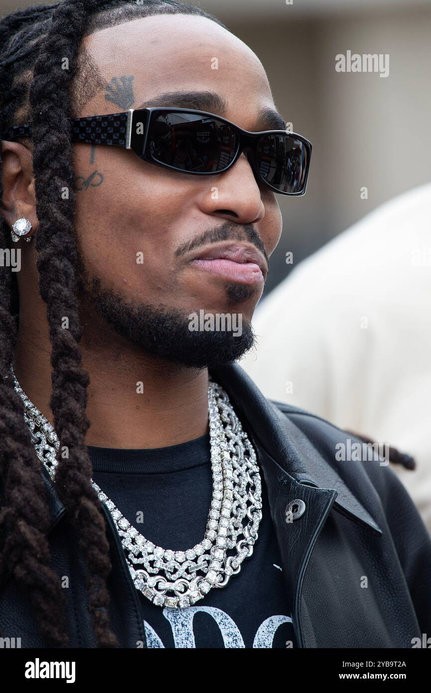 October 17, 2024: Quavo American rapper at the Formula 1 Pirelli United ...