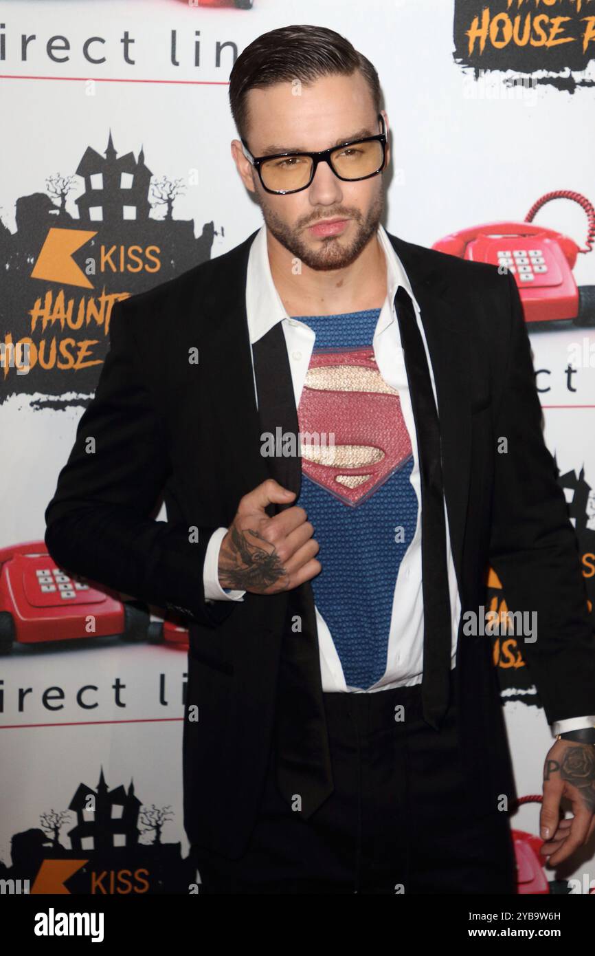 Liam Payne at the KISS Haunted House Party at the SSE Arena, Wembley ...