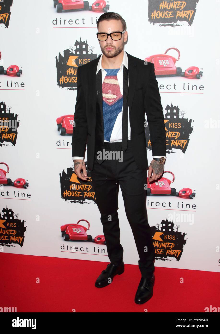 Liam Payne at the KISS Haunted House Party at the SSE Arena, Wembley ...