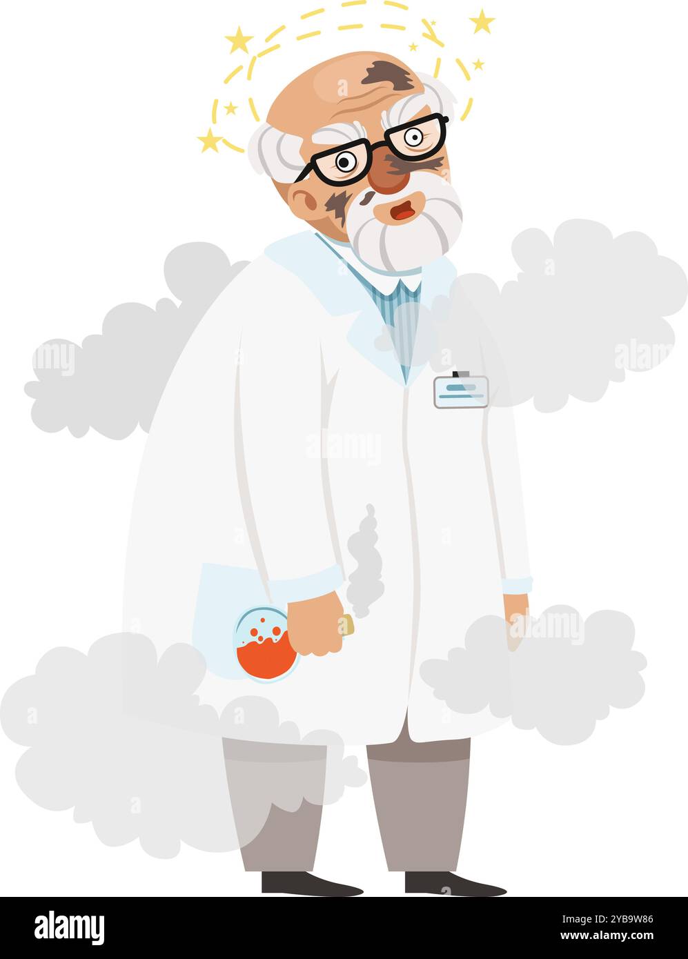 Science experiment cartoon hi-res stock photography and images - Alamy