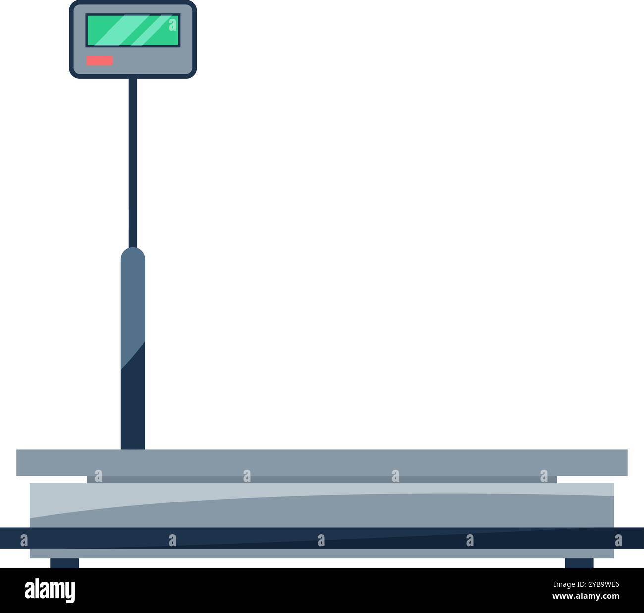 Labelling scales. Cartoon retail device. Industrial measurement Stock Vector Image & Art - Alamy