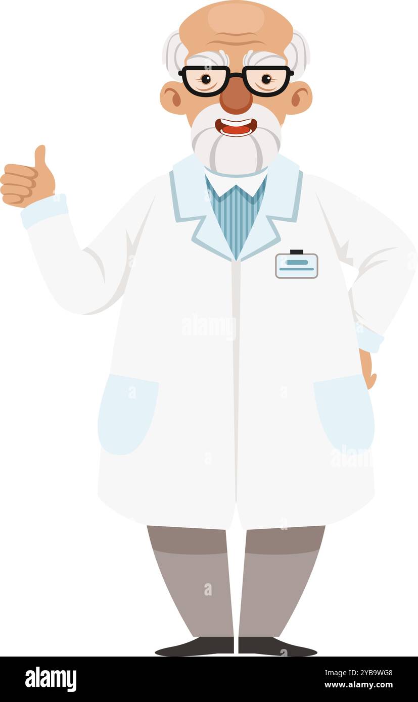 Chemist male character analyzing hi-res stock photography and images ...