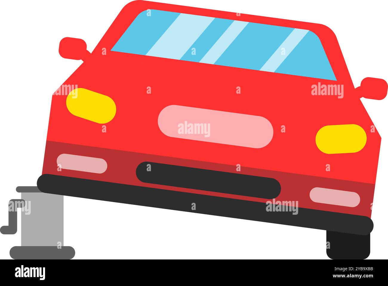 Mechanic repair car using Stock Vector Images - Alamy