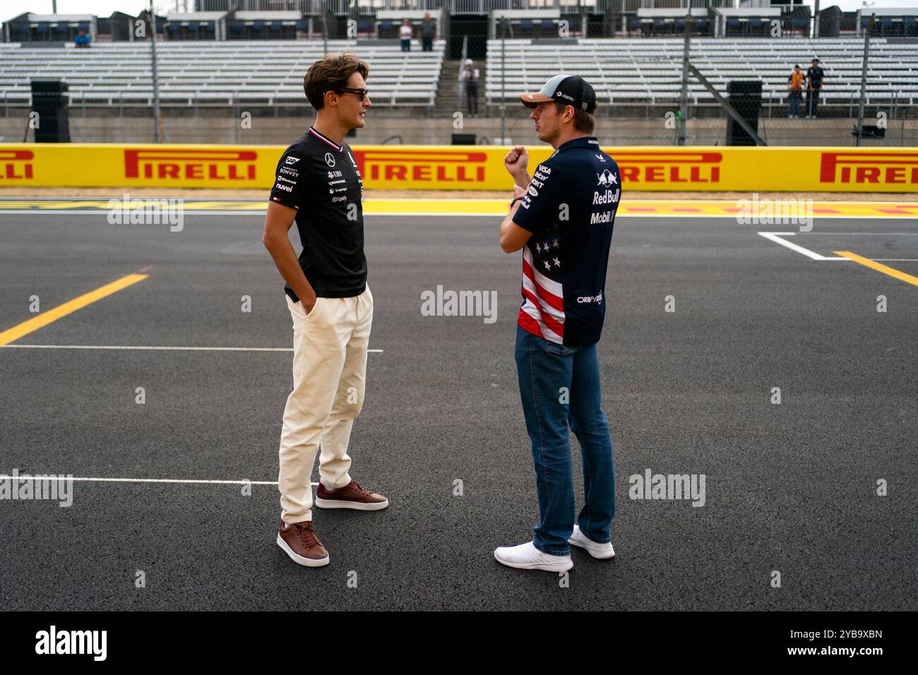 George russell max verstappen hi-res stock photography and images - Alamy