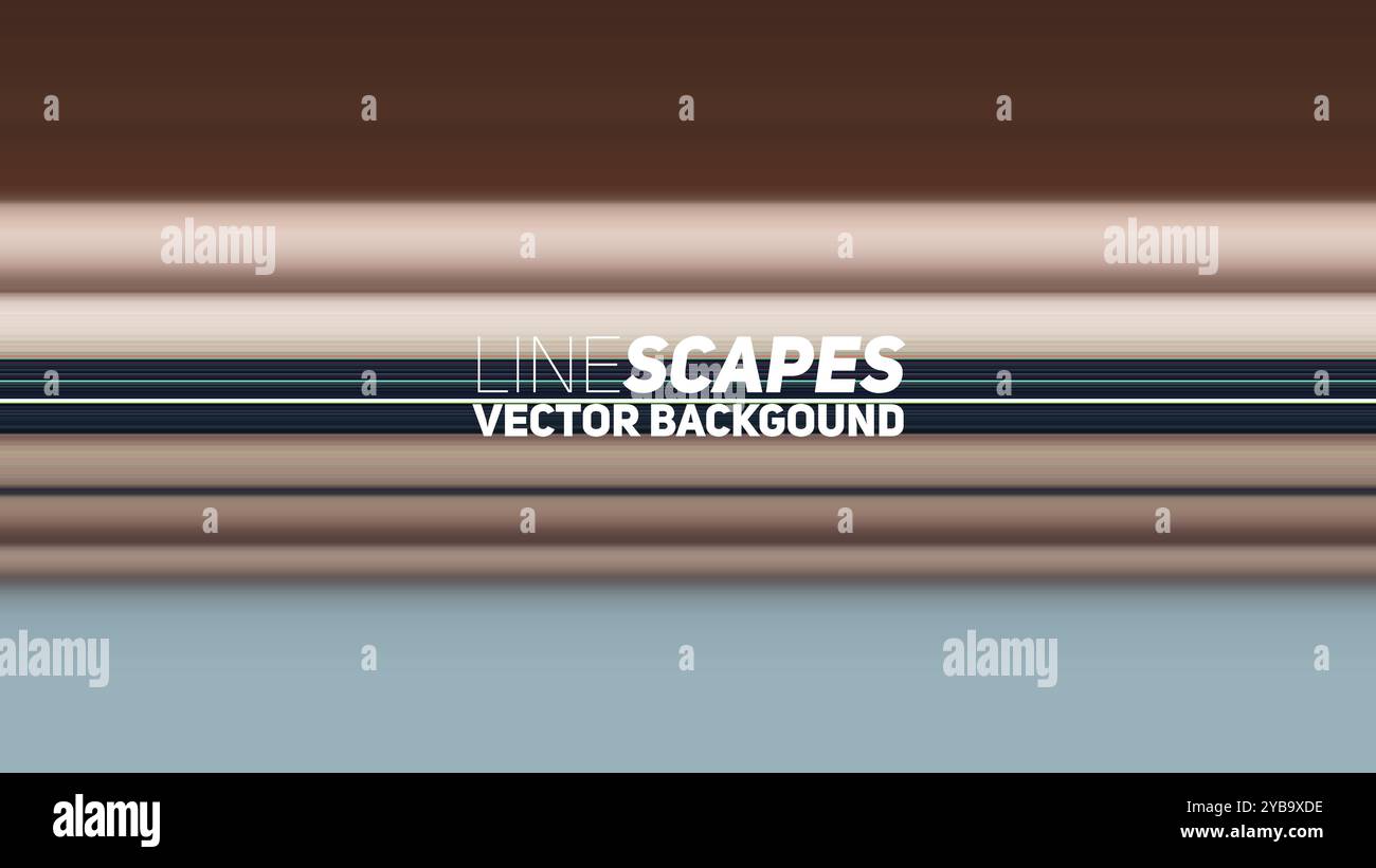 LineScapes Gradient Background. Minimal Gradient Stripes Stock Vector ...