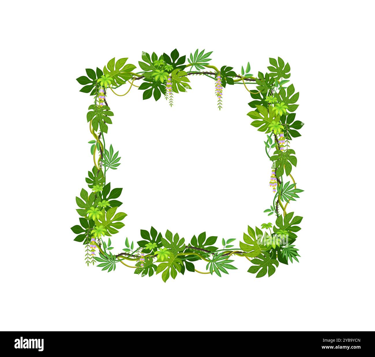 Floral vine entwined Stock Vector Images - Alamy
