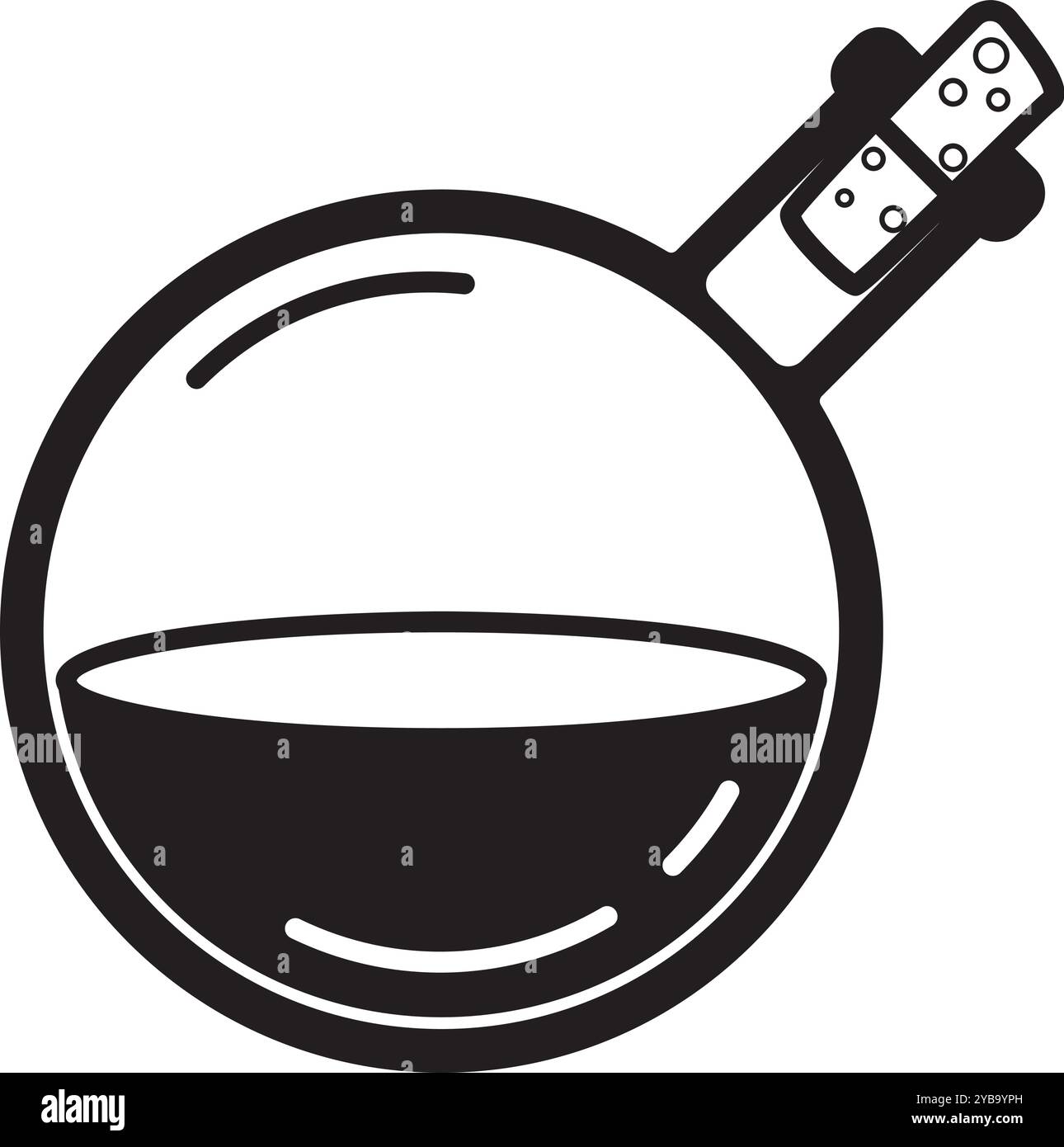 Chemical reaction icon warning Cut Out Stock Images & Pictures - Alamy