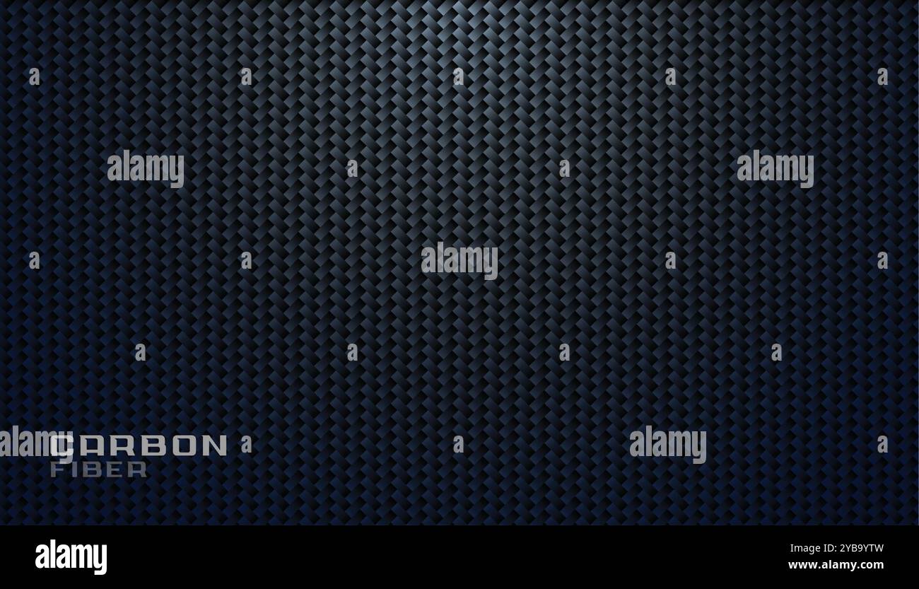 black dark carbon fiber texture with light effect Stock Vector Image ...