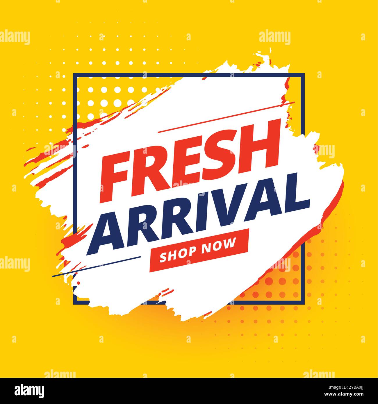 Shopping banner fresh new hi-res stock photography and images - Alamy
