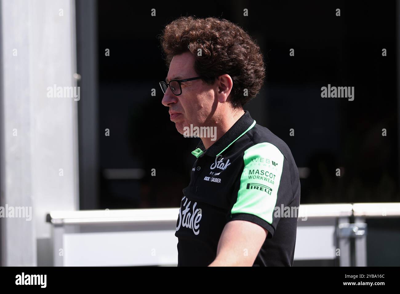 BINOTTO Mattia, CEO and CTO of Stake F1 Team Kick Sauber, portrait ...