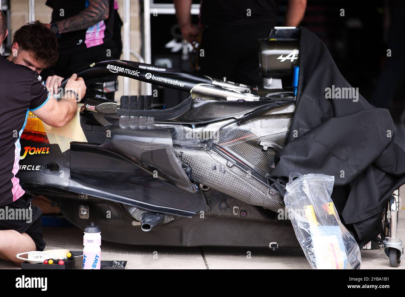 Alpine F1 Team A524, mechanical detail, cockpit during the Formula 1 ...