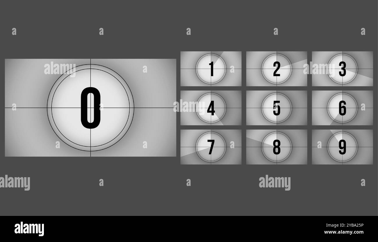 Start video timer hi-res stock photography and images - Alamy