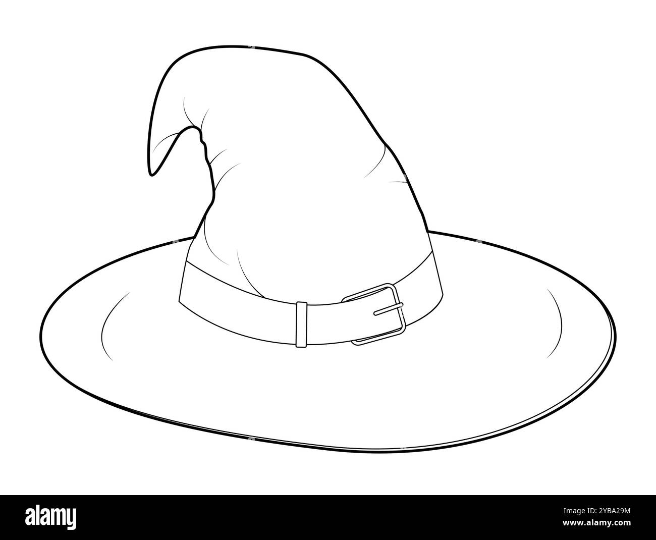 Wizard Hat Magic Head Fashion accessory cap with wide brim clothing ...