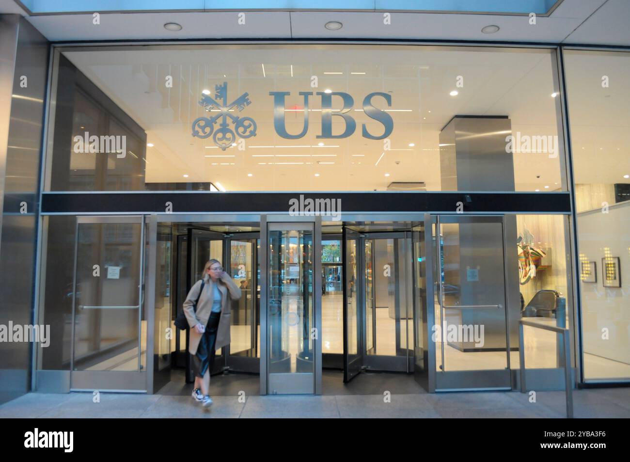 A UBS office is seen in Manhattan, New York City Stock Photo - Alamy