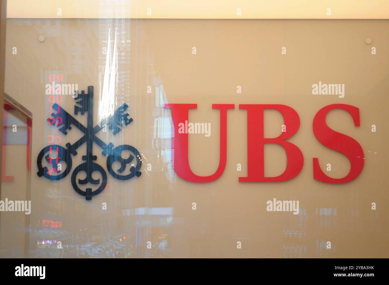 A UBS office is seen in Manhattan, New York City Stock Photo - Alamy
