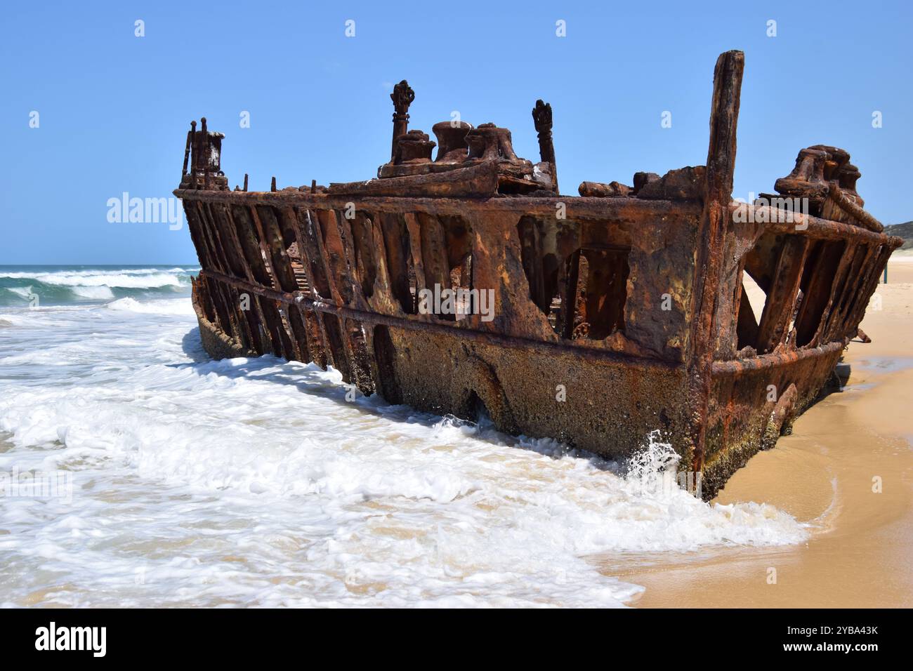 SS Maheno Shipwreck, Frazer Island,Queensland Australia.Stunning ...