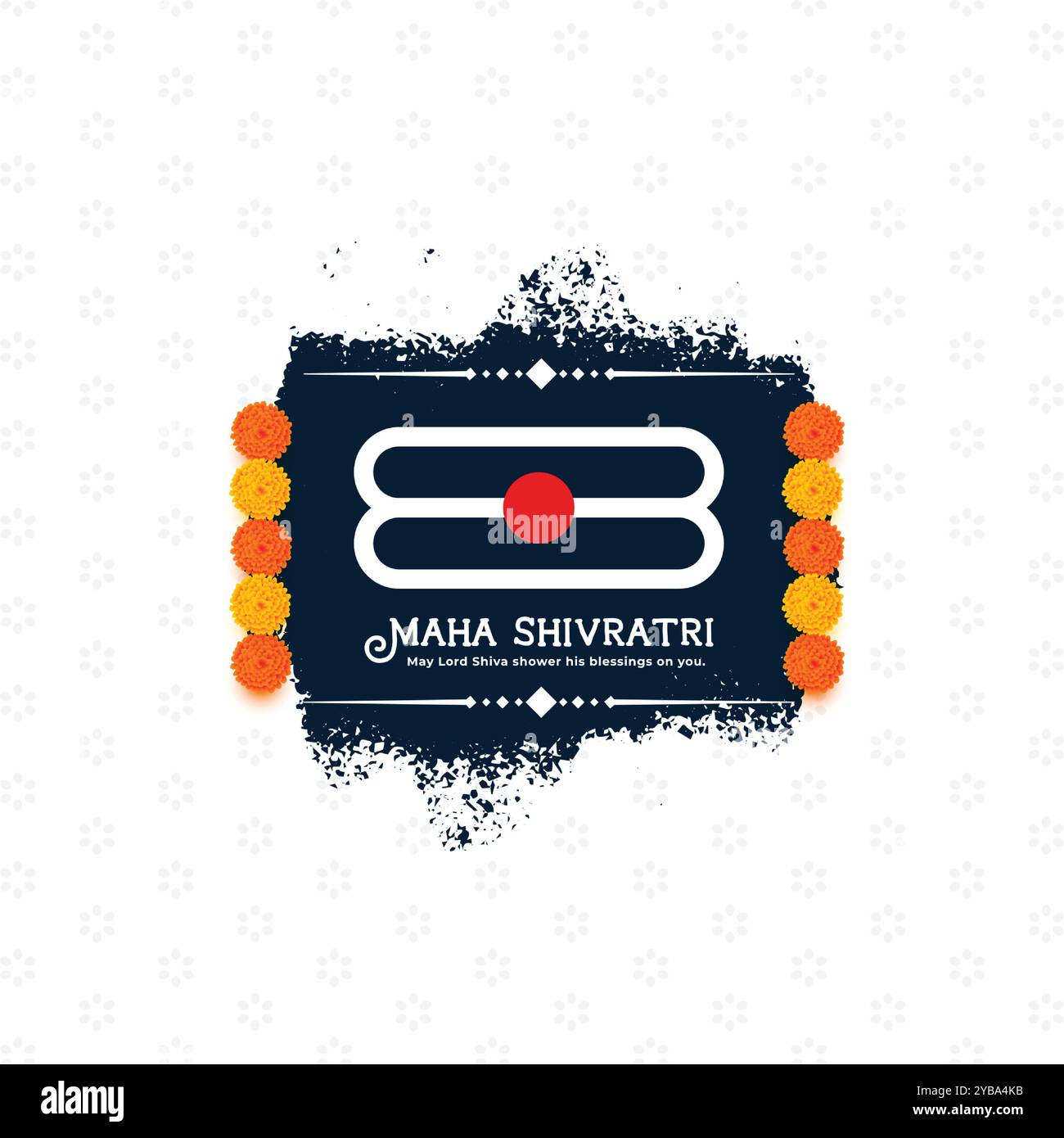 maha shivratri wishes card design Stock Vector Image & Art - Alamy