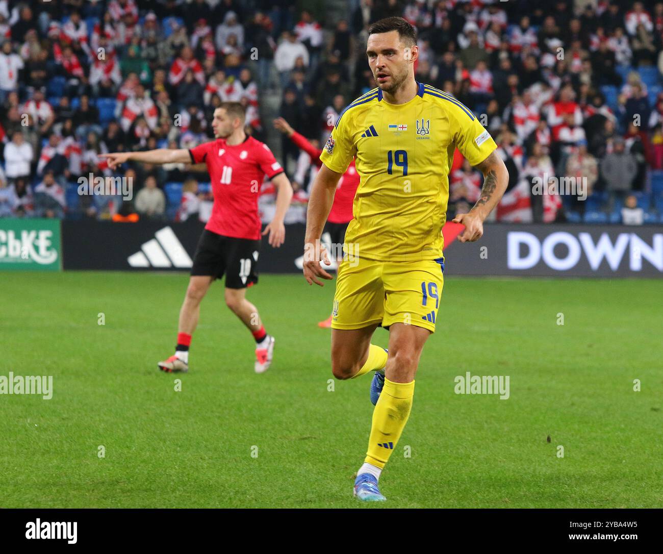 Poznan, Poland - October 11, 2024: Oleksii Hutsuliak of Ukraine in ...