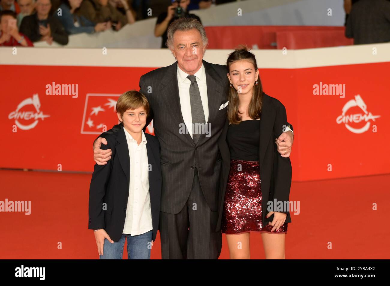 Francesco Saverio Barbareschi (l), Luca Barbareschi (c) and Maddalena ...