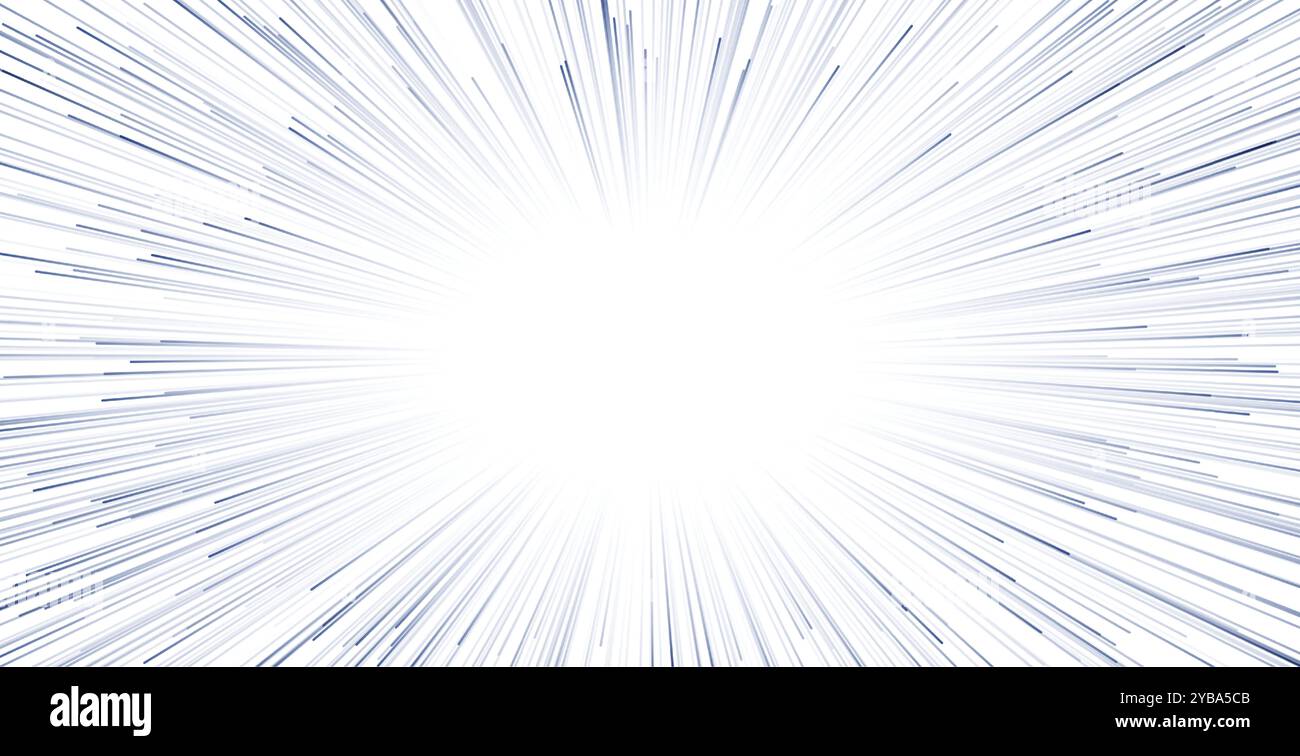 zoom lines comic effect background Stock Vector Image & Art - Alamy