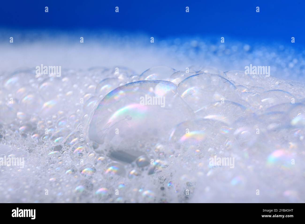 White detergent foam, closeup. Hand washing laundry Stock Photo - Alamy