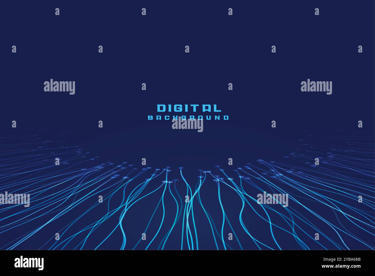 digital wire lines technology background Stock Vector Image & Art - Alamy