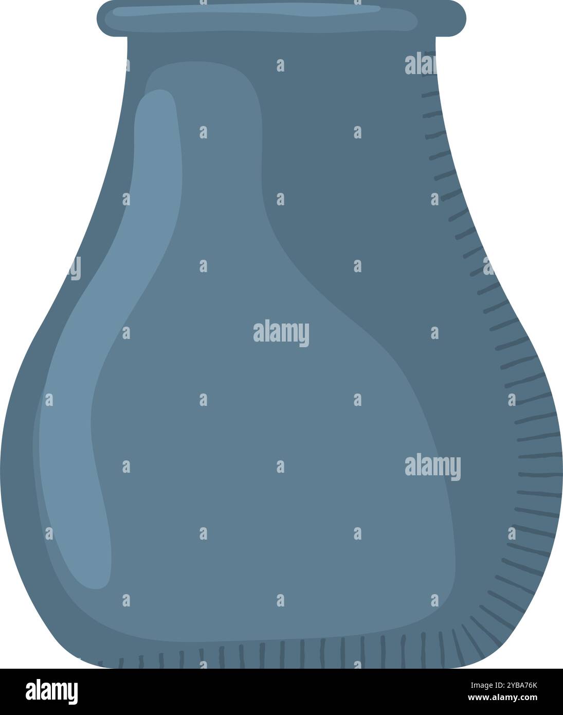 Simple pot for modern home decoration, Vector Stock Vector Image & Art ...