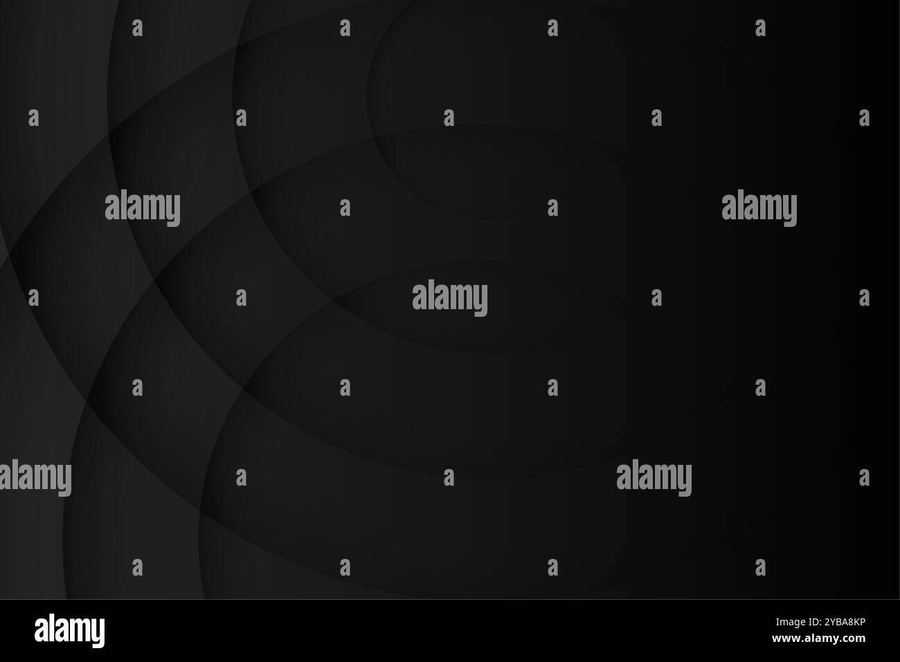 black background with curve shadow effect lines Stock Vector Image ...