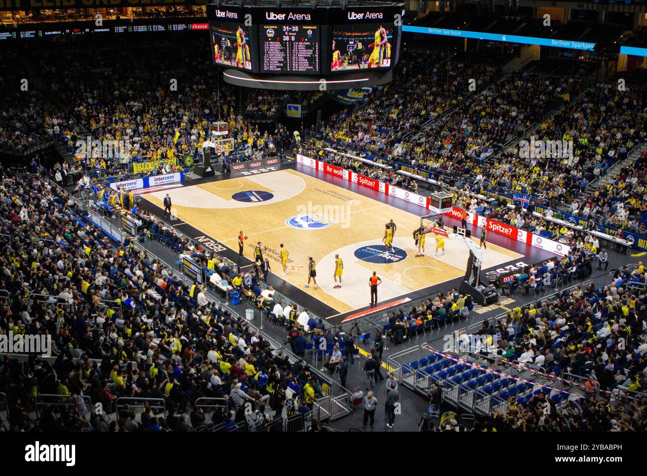 Berlin, Germany. 17th, October 2024. The Uber Arena seen during the ...
