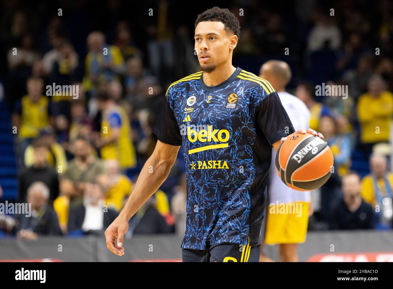 Berlin, Germany. 17th, October 2024. Wade Baldwin IV (2) of Fenerbahce ...