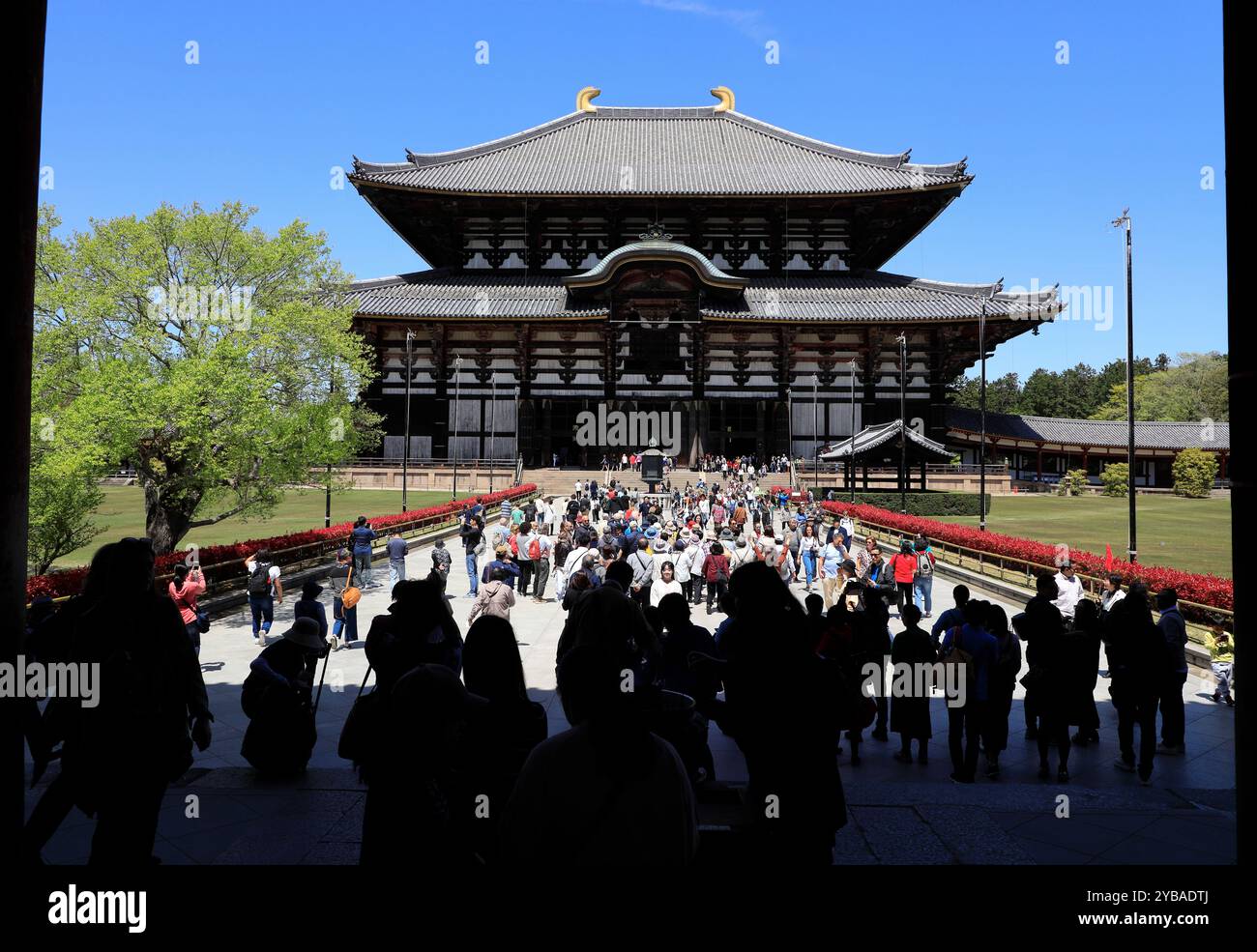Great Buddha Hall of Todaiji Temple (Eastern Great Temple) .Nara,Japan ...