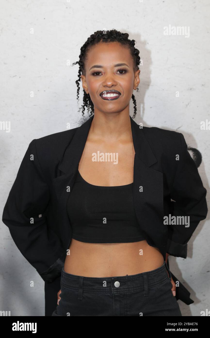 New York, USA, October 16, 2024: Kineta Kunutu attend the world ...