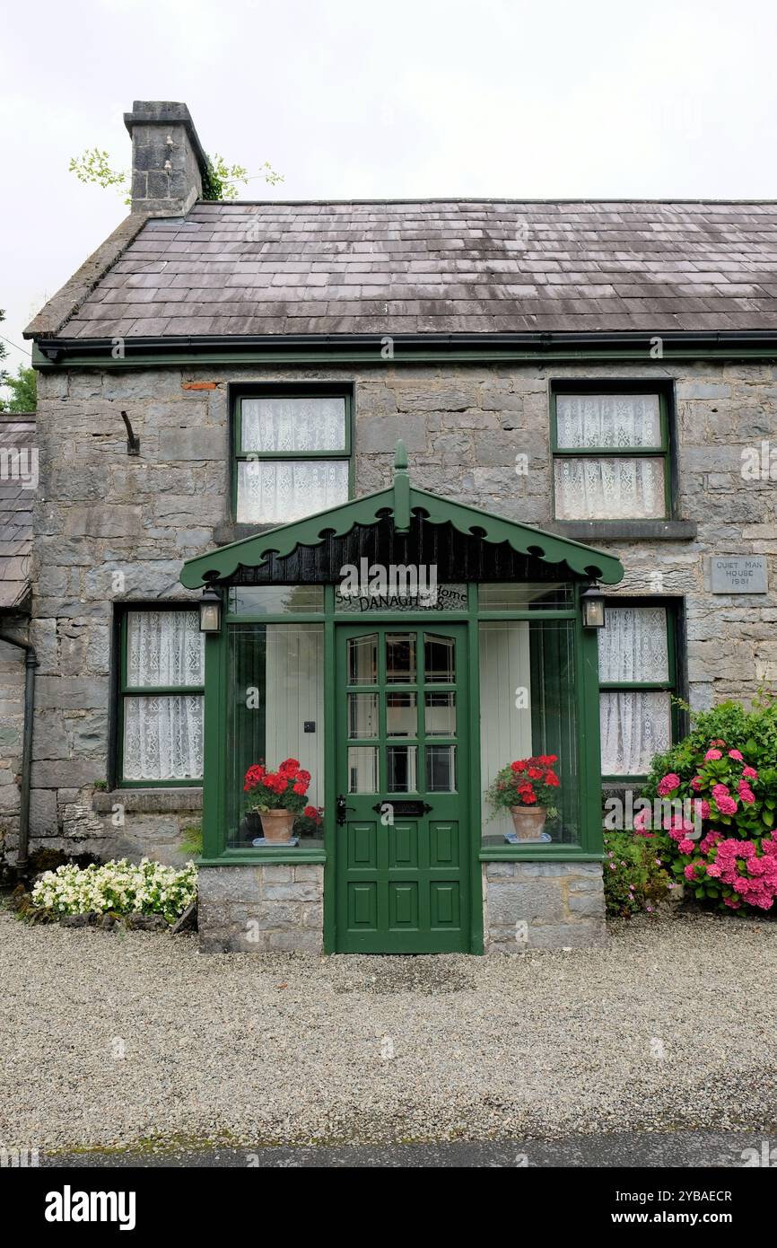 Restored Squire Danagher's Home, original house where "The Quiet Man ...