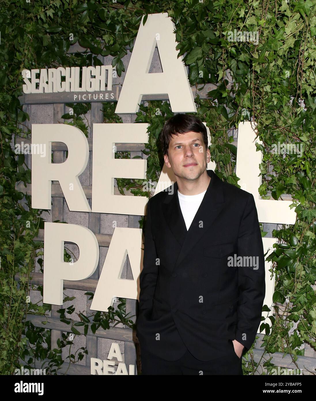New York City, USA. 17th Oct, 2024. Jesse Eisenberg attending ...