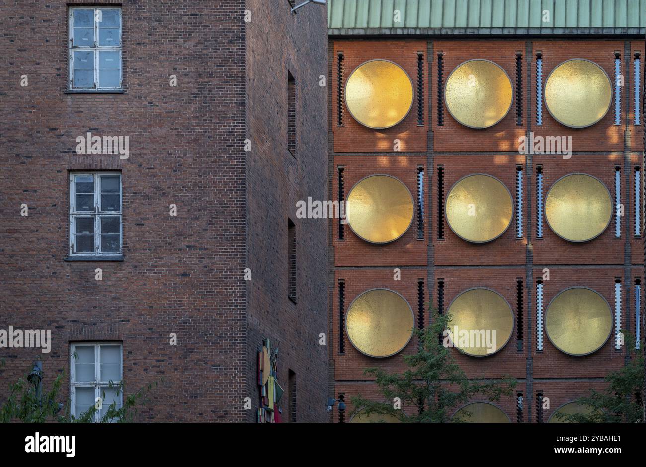 Brick buildings, contemporary architecture, Carlsberg district ...